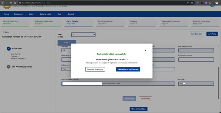 How to Get a Digital E-Stamp Paper Online in Karnataka through Kaveri ...